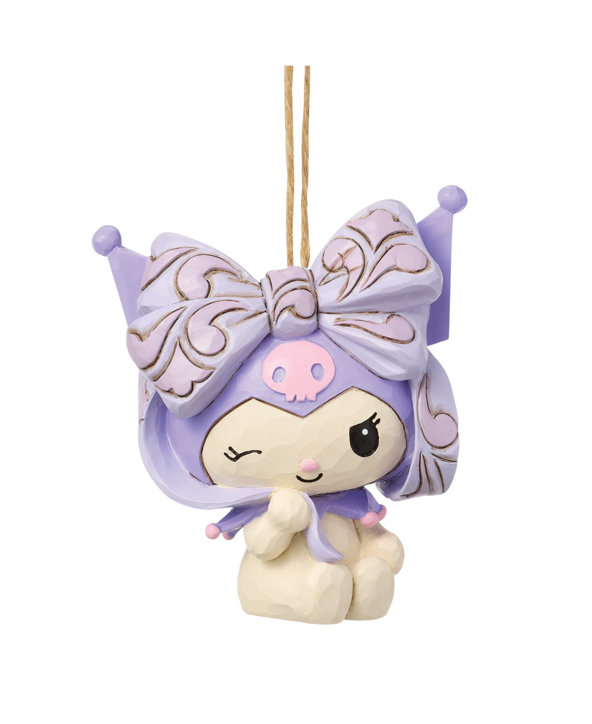 Click here for Jim Shore Sanrio Kuromi Bow Hanging Ornament - Mul... prices
