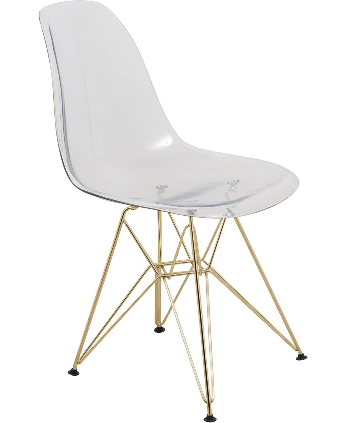 Click here for LeisureMod Cresco Molded Eiffel Side Chair with Go... prices