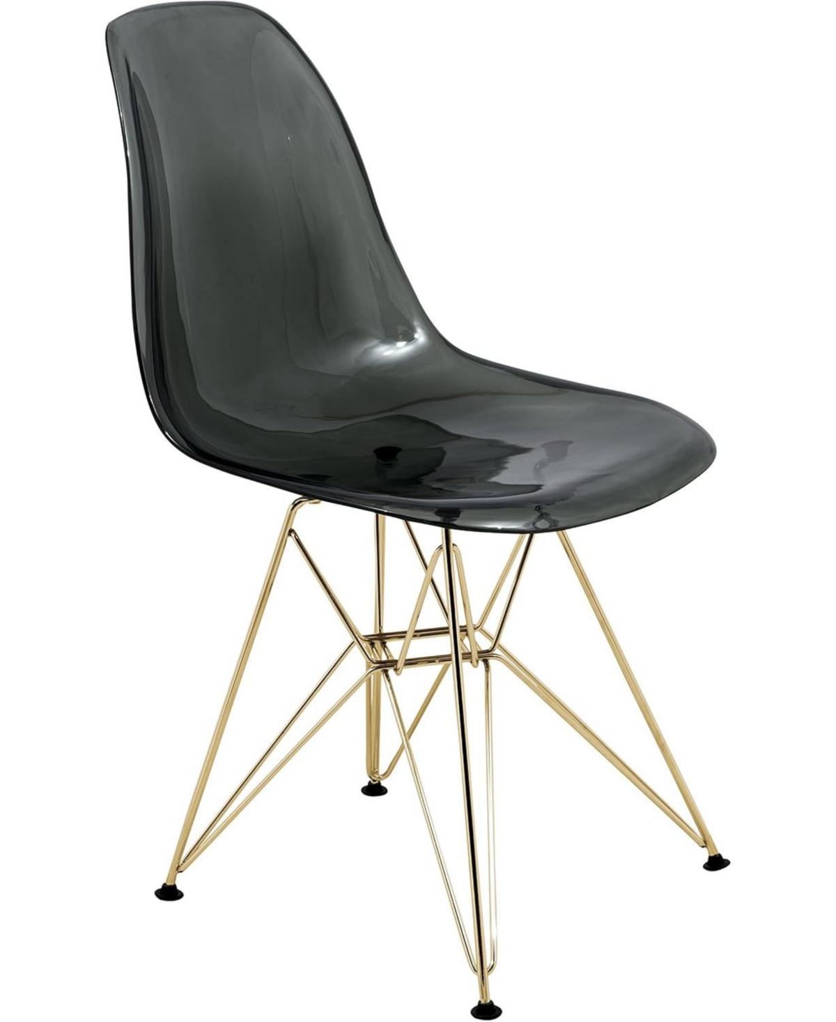 Click here for LeisureMod Cresco Molded Eiffel Side Chair with Go... prices