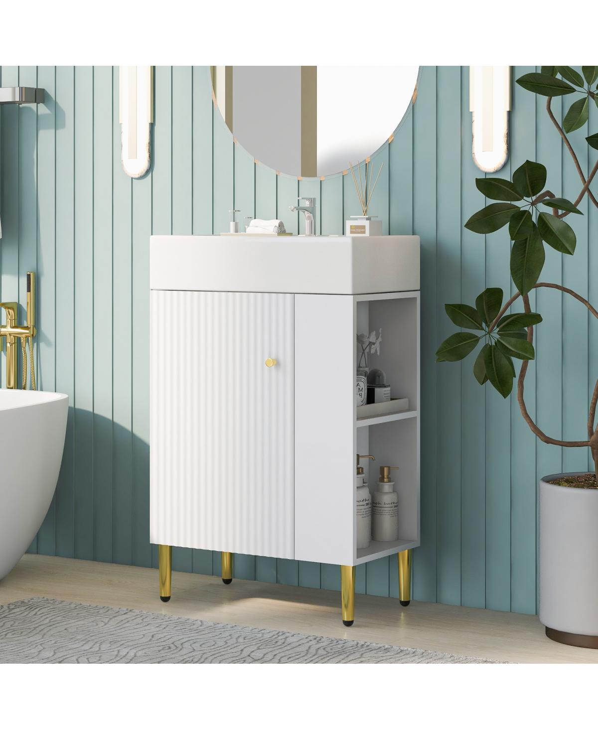 Click here for Sillysis 22 Modern Freestanding Bathroom Vanity wi... prices