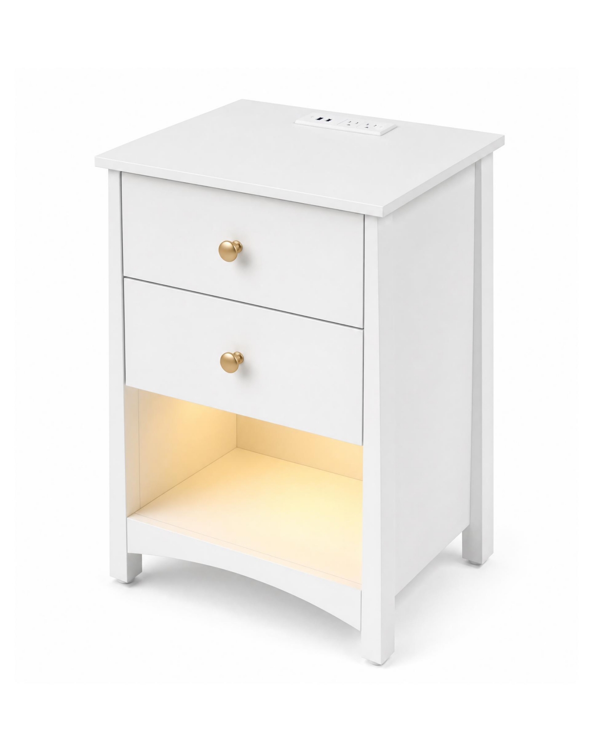 Click here for Nightstand with Charging Station  Led Light Strip... prices