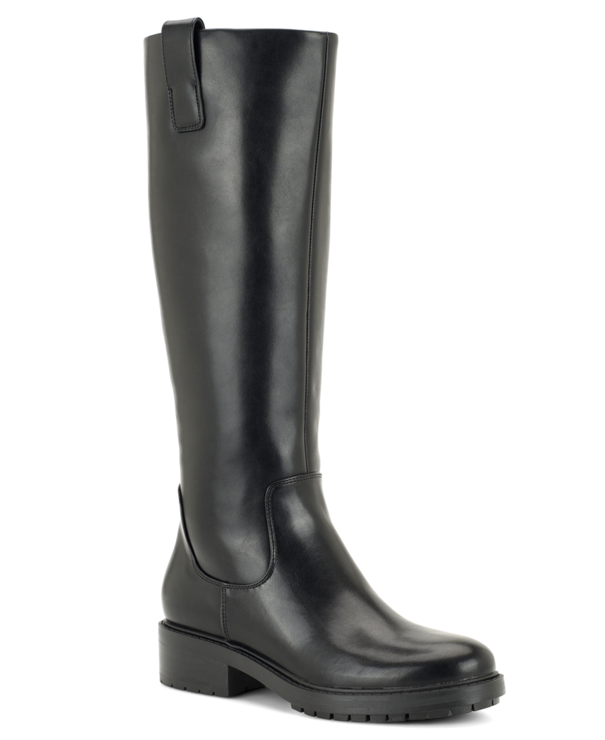 Click here for Nine West Womens Lolla Tall Block Heel Boots - Bla... prices
