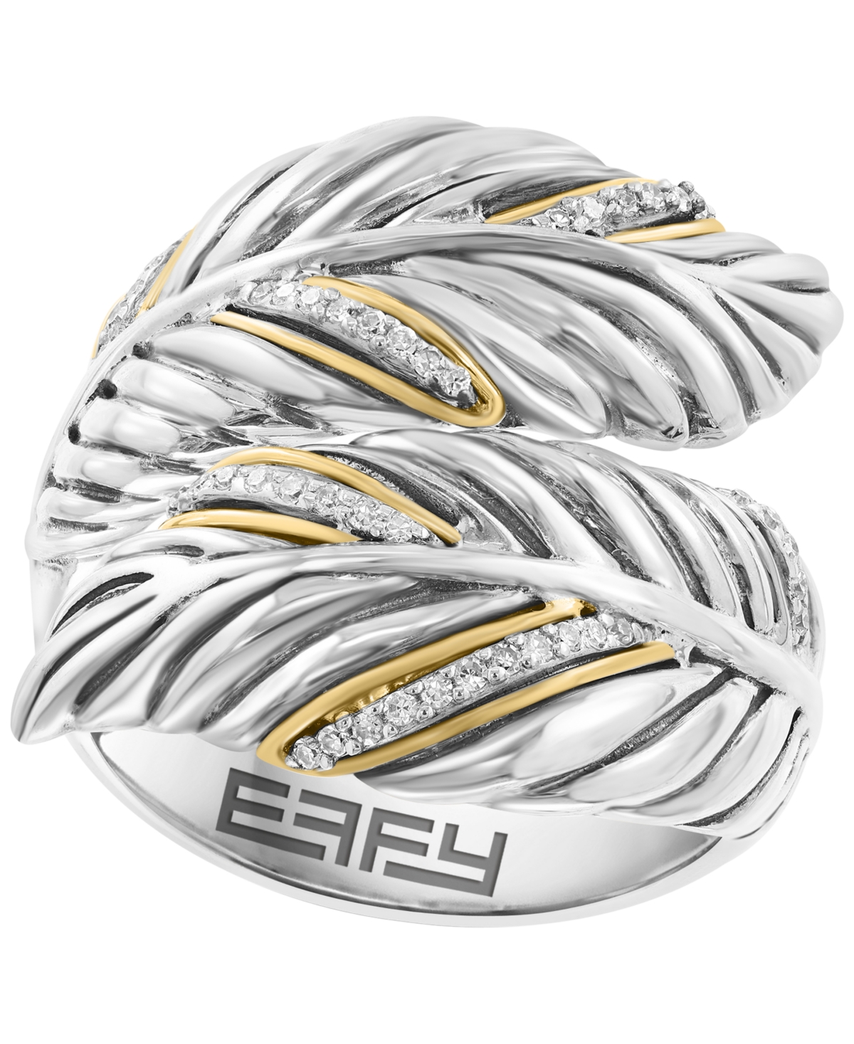 Click here for Effy Collection Diamond Ring (1/10 ct. t.w.) in St... prices