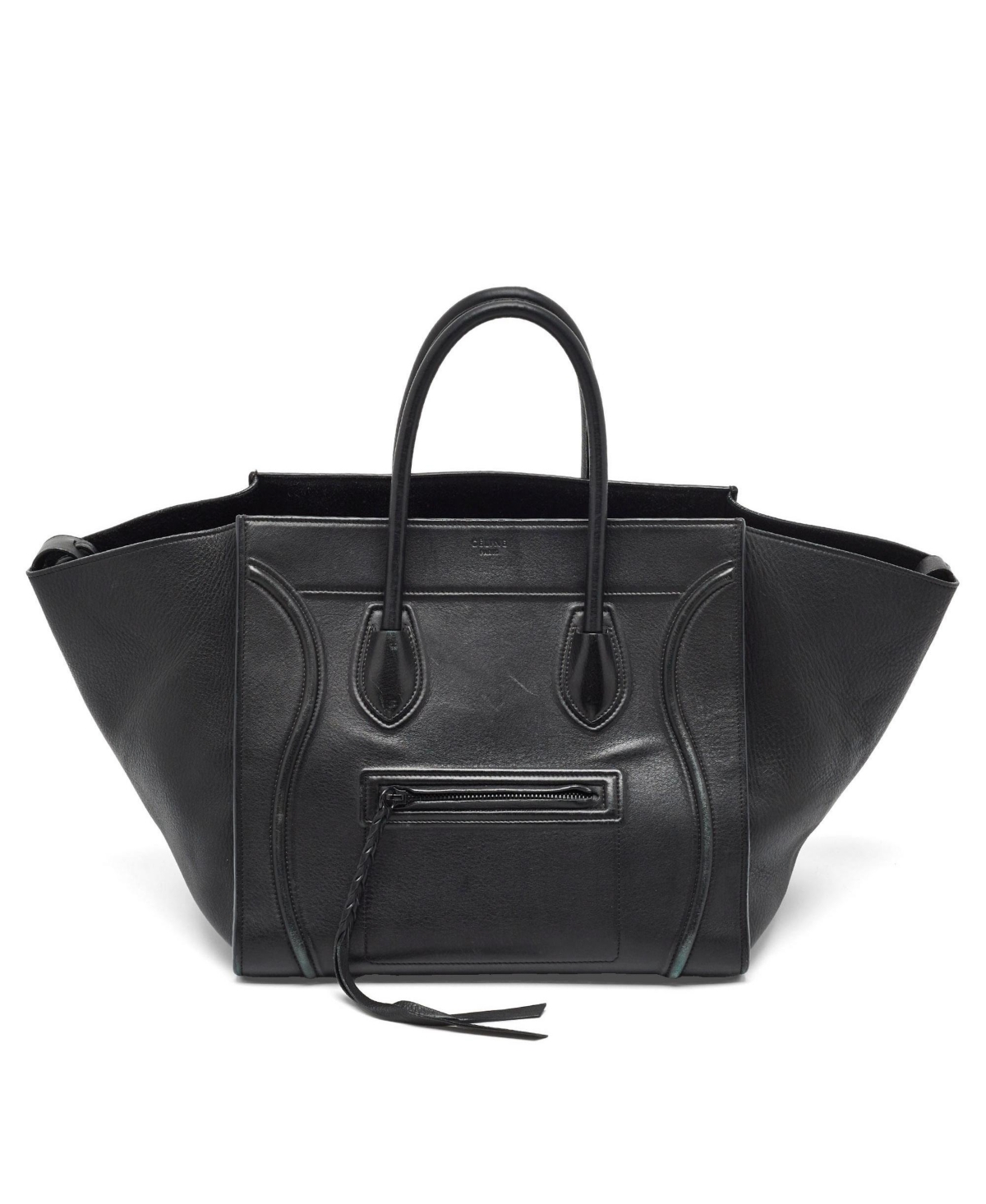Click here for Pre-Owned Celine Womens Leather Tote Bag - Black prices