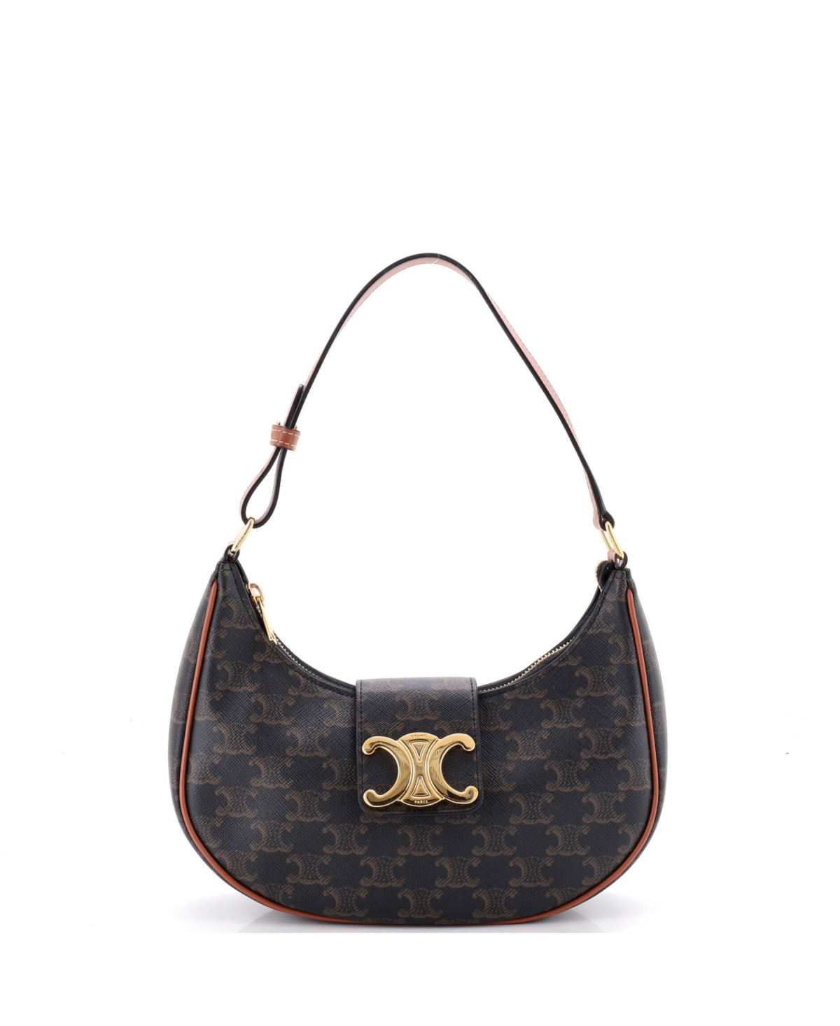 Click here for Pre-Owned Celine Ava Triomphe Bag Triomphe Coated... prices