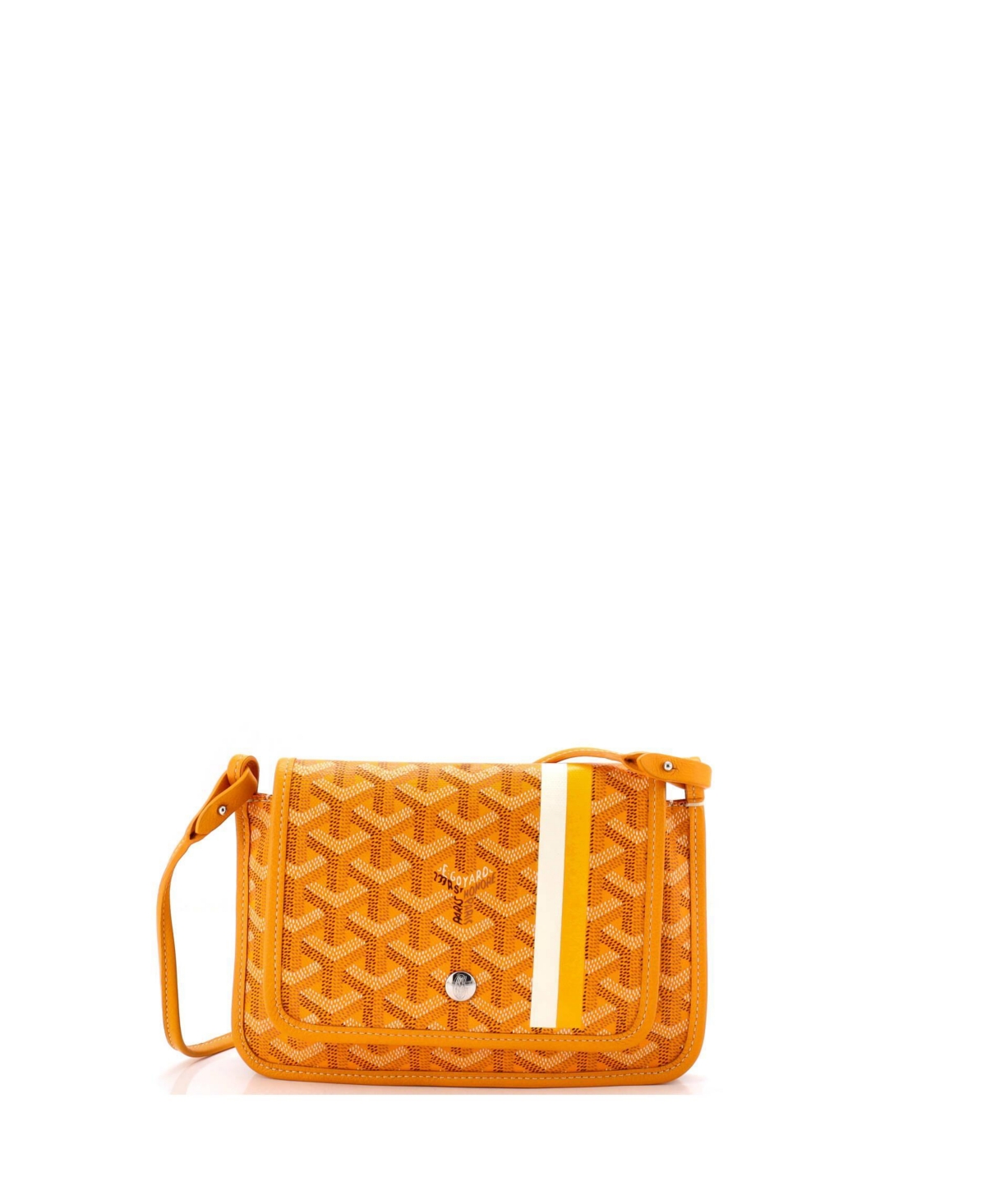 Click here for Pre-Owned Goyard Plumet Clutch Wallet Printed Coat... prices