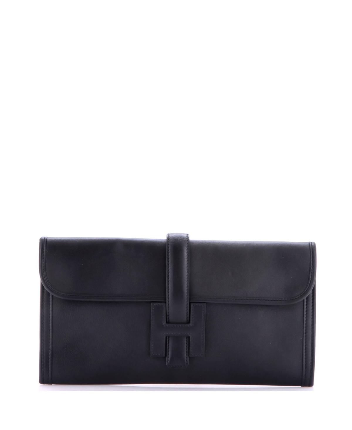 Click here for Pre-Owned Hermes 29 Jige Elan Clutch Swift - Black prices