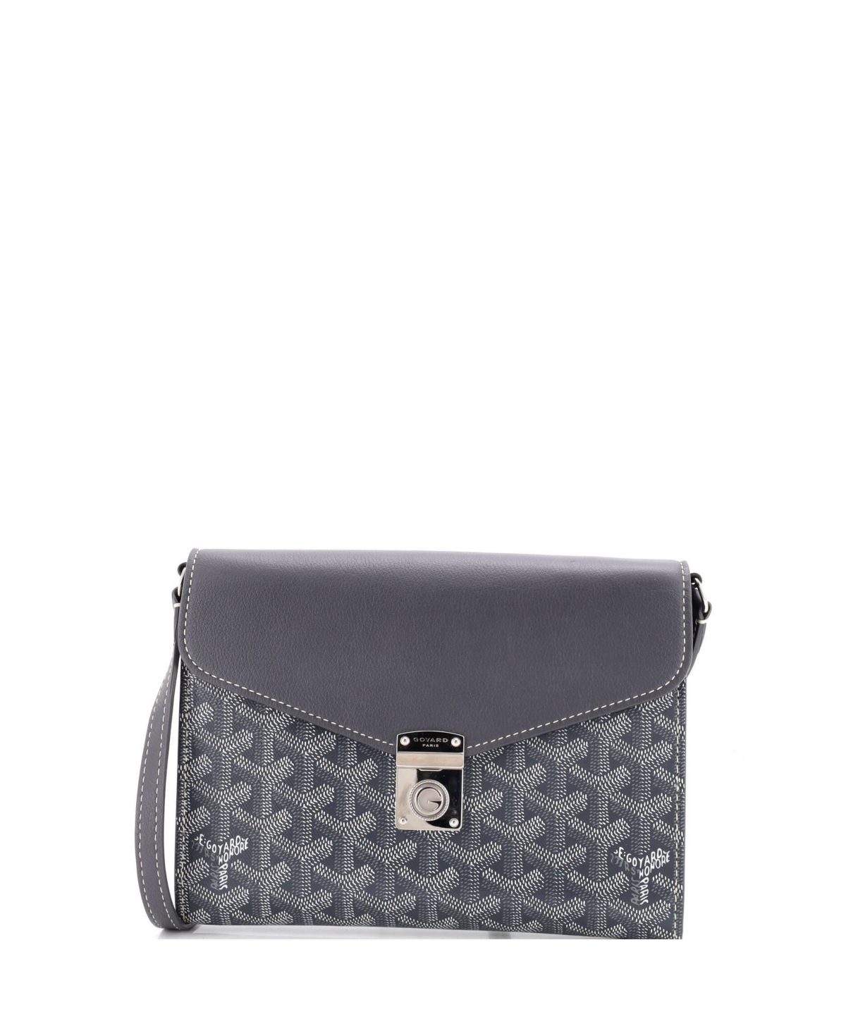 Click here for Pre-Owned Goyard Chypre Wallet on Strap Coated Can... prices