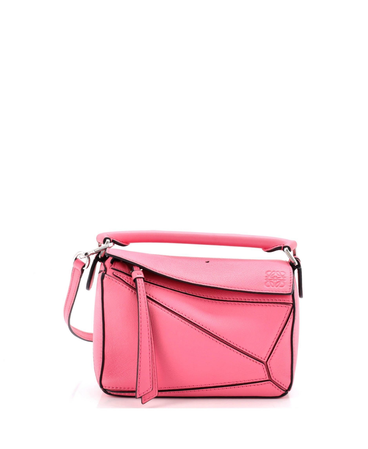 Click here for Pre-Owned Loewe Mini Puzzle Bag Leather - Pink prices