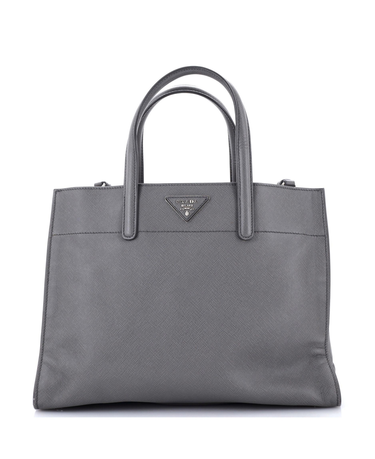 Click here for Pre-Owned Prada Soft Triple Pocket Convertible Tot... prices