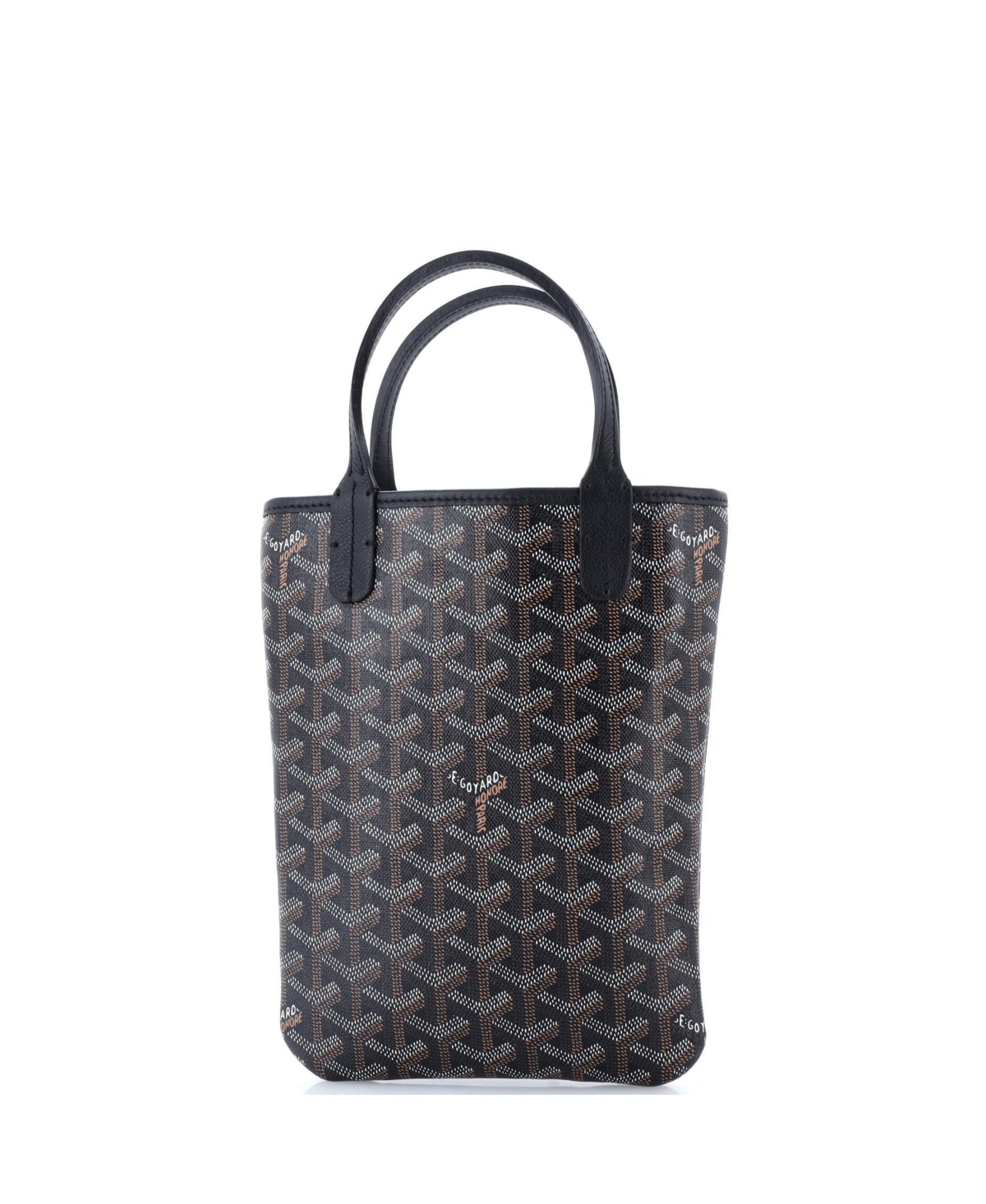 Click here for Pre-Owned Goyard Mini Poitiers Tote Coated Canvas... prices