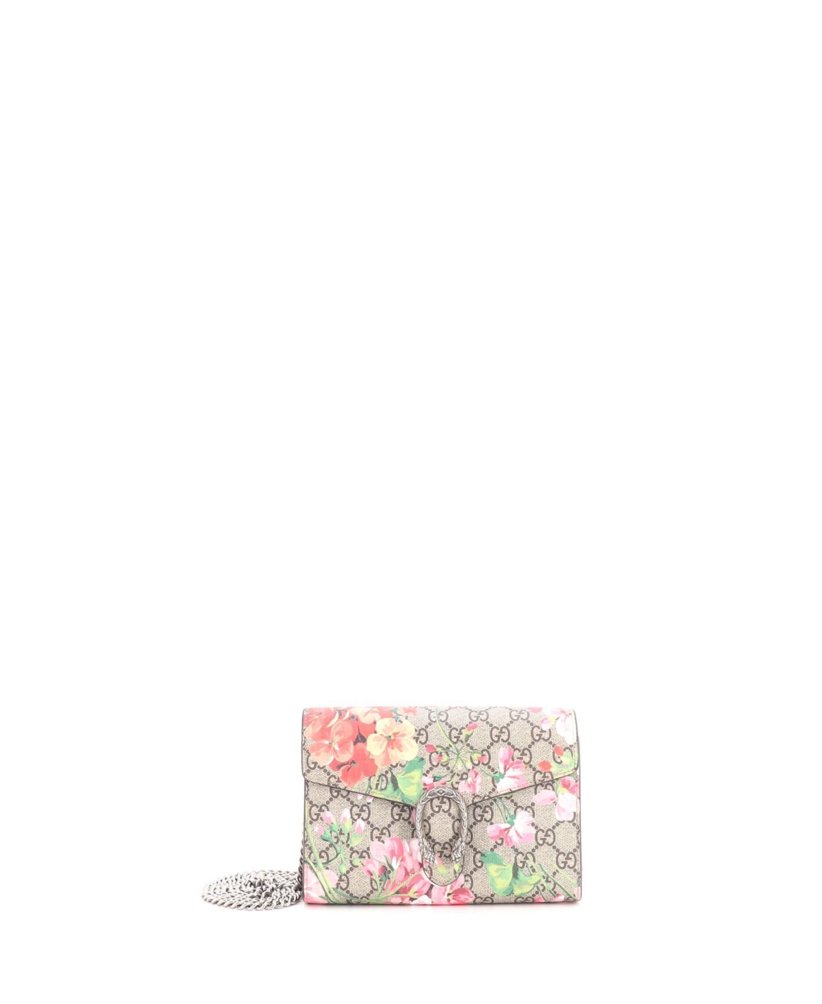 Click here for Pre-Owned Gucci Small Dionysus Chain Wallet Blooms... prices