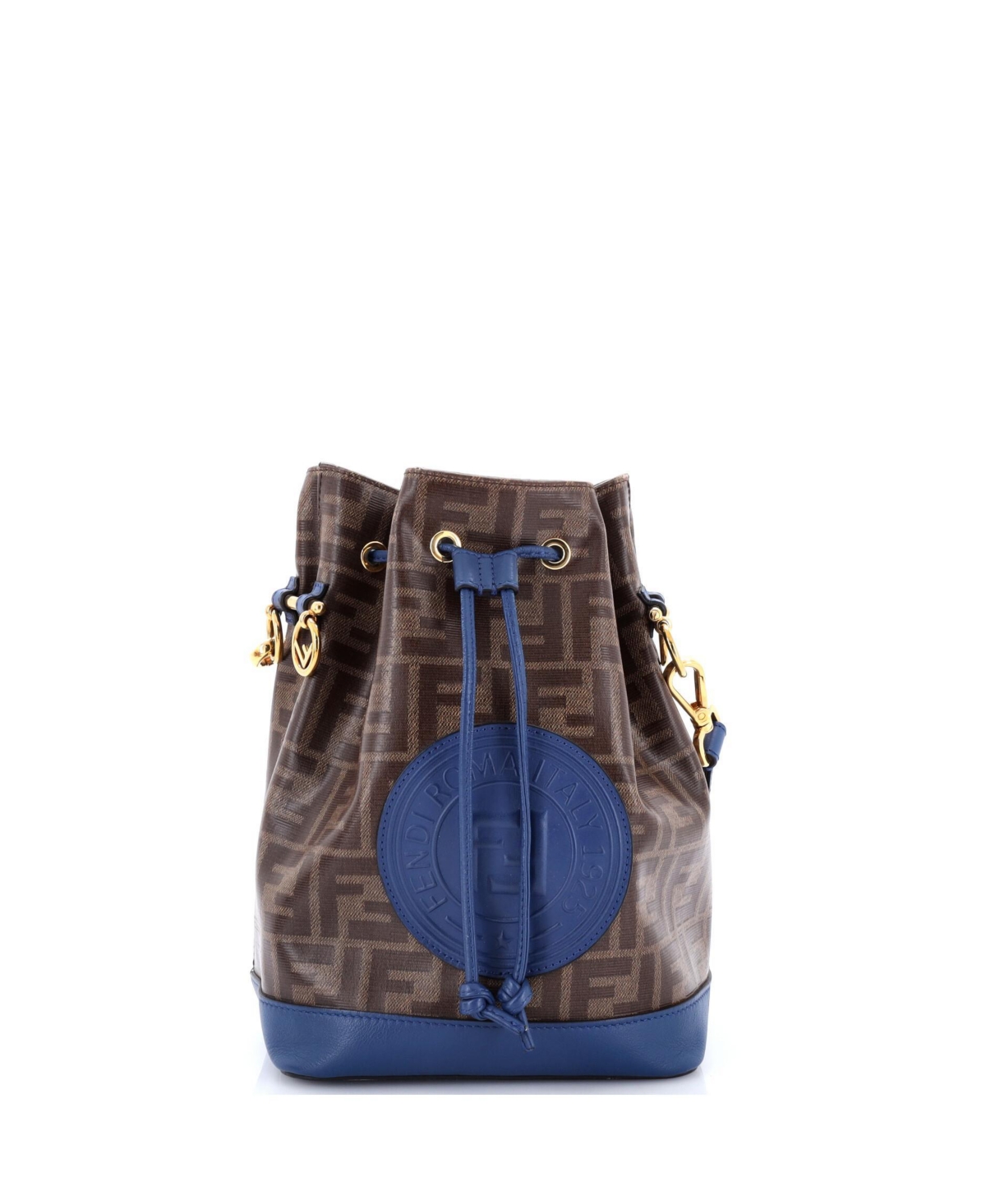 Click here for Pre-Owned Fendi Small Mon Tresor Bucket Bag Zucca... prices