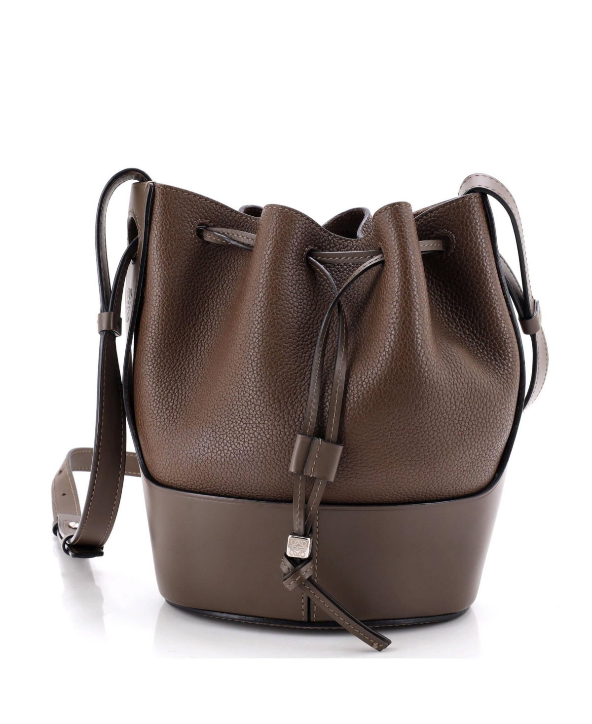 Click here for Pre-Owned Loewe Small Balloon Bucket Bag Leather -... prices