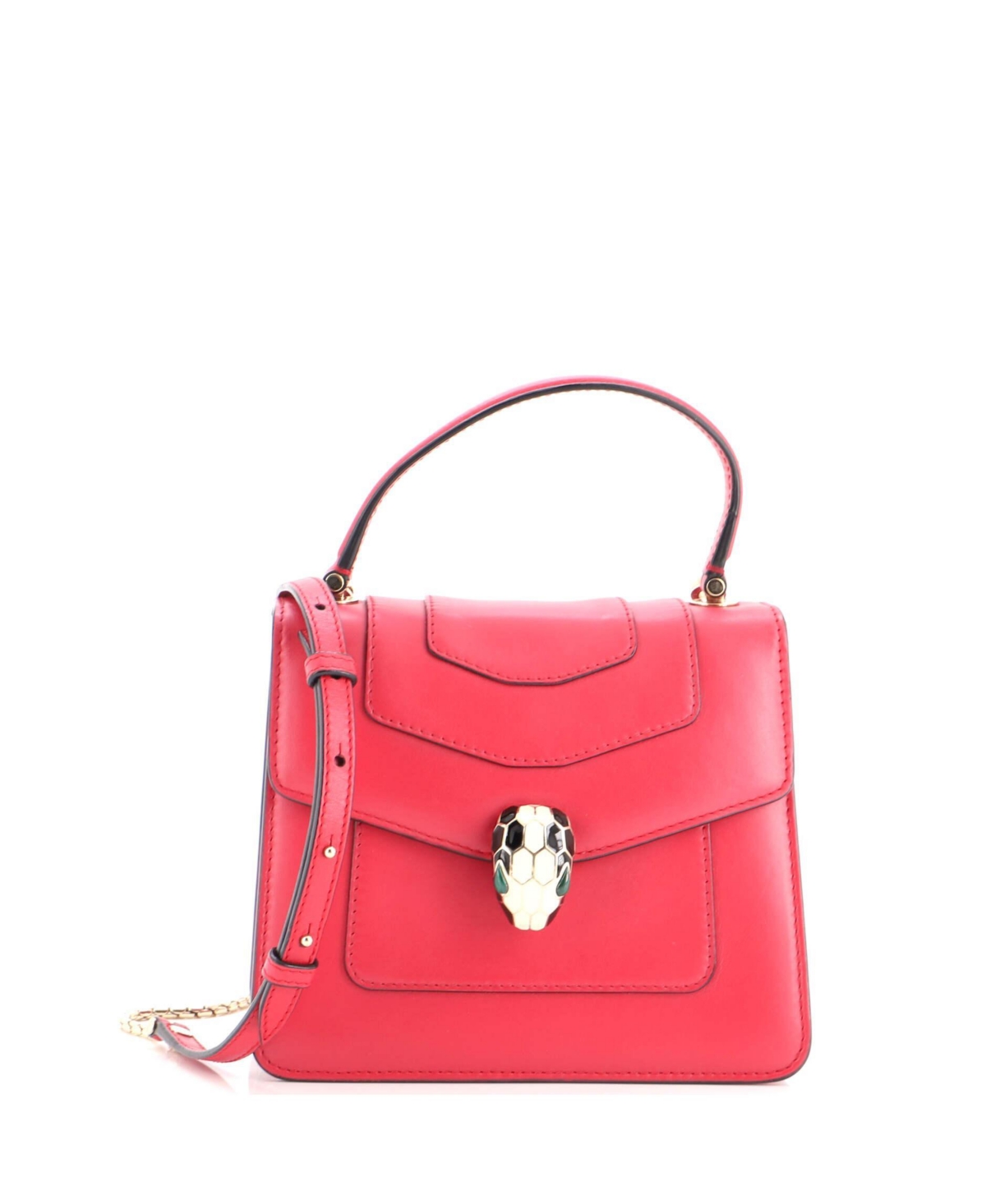 Click here for Pre-Owned Bvlgari Small Serpenti Forever Top Handl... prices