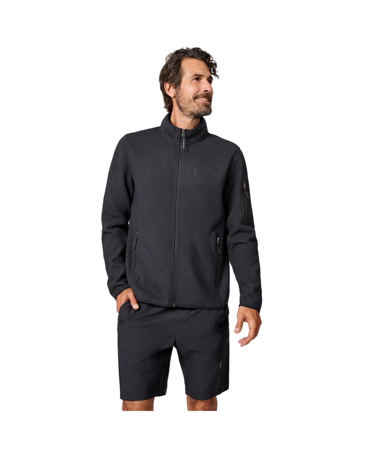 Click here for Free Country Mens Cliffside Pique Fleece Jacket -... prices