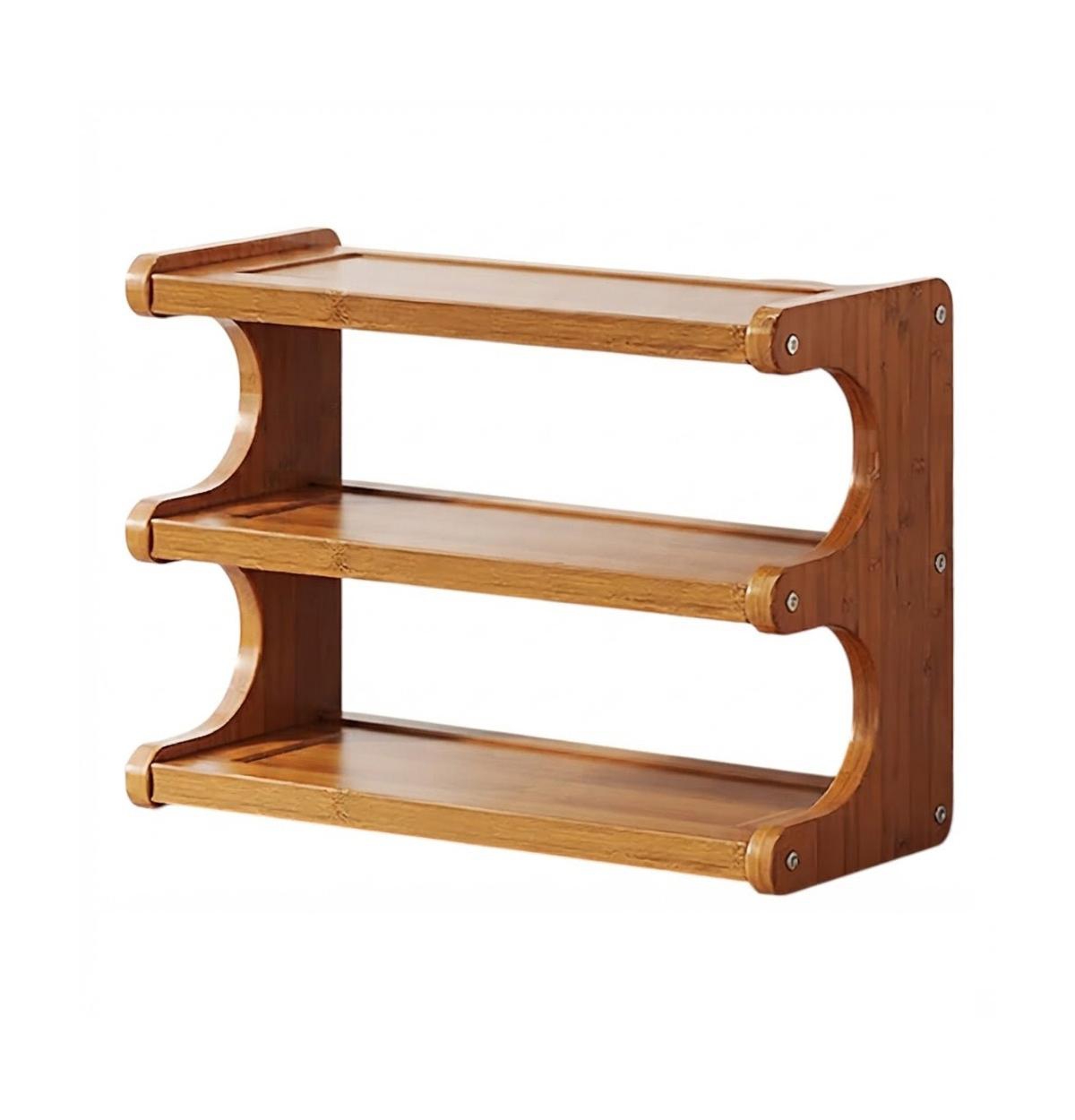 Click here for Slickblue 3-Tier Freestanding Wicker Shoe Rack wit... prices