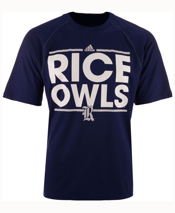 adidas Men's Rice Owls Dassler T-Shirt - Macy's