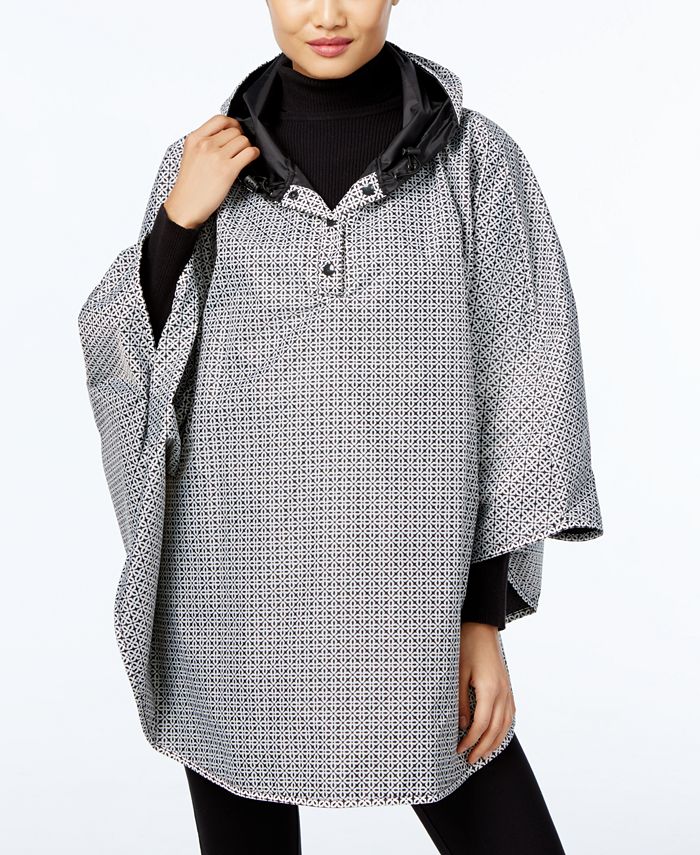 Totes Reversible Rain Poncho - Macy's