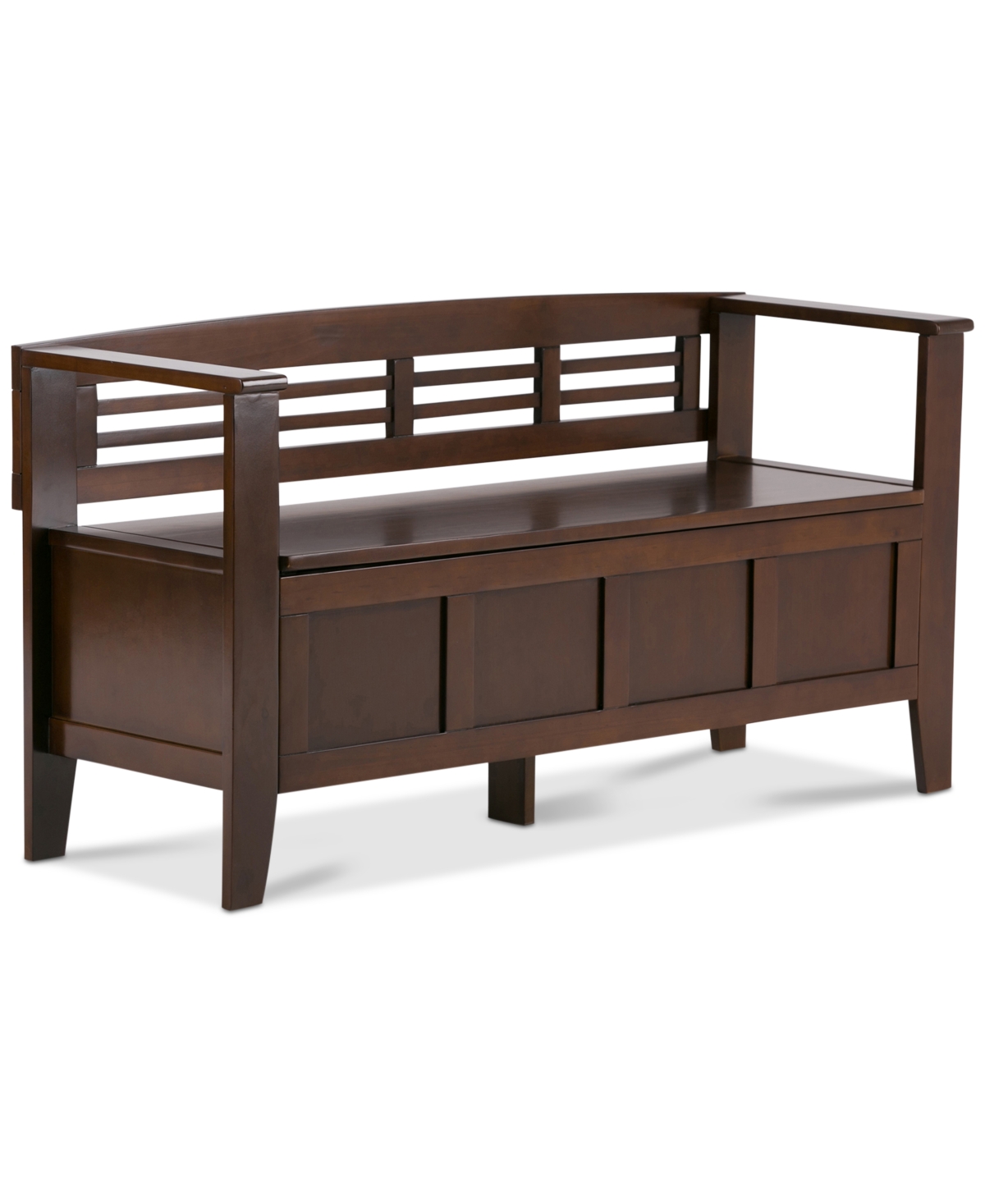Click here for Fernley Storage Entryway Bench - Medium Rustic Bro... prices