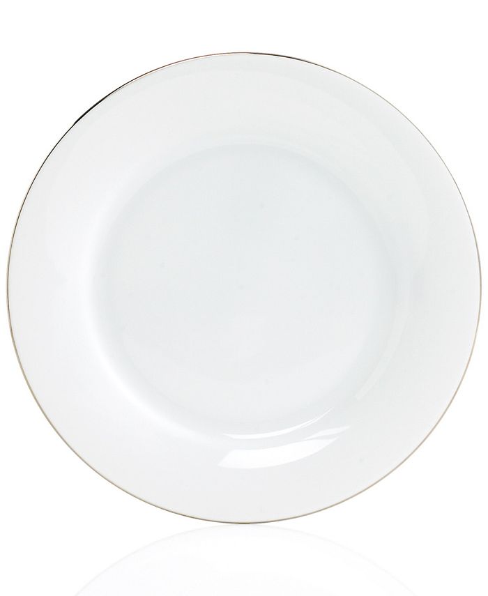 Charter Club Dinnerware, Grand Buffet Platinum Fine Line Round Salad ...