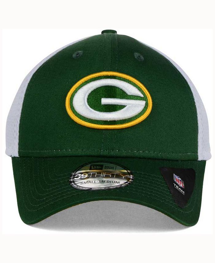 New Era Green Bay Packers Neo Builder 39THIRTY Cap - Macy's