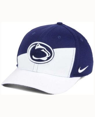 Nike Penn State Nittany Lions Verbiage Swoosh Flex Cap - Macy's