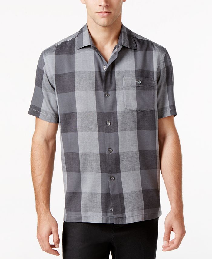 Tommy Bahama Men's 100% Silk Cambo Grande Shirt - Macy's