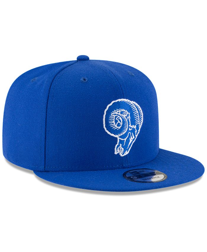 New Era Los Angeles Rams Historic Vintage 9FIFTY Snapback Cap - Macy's
