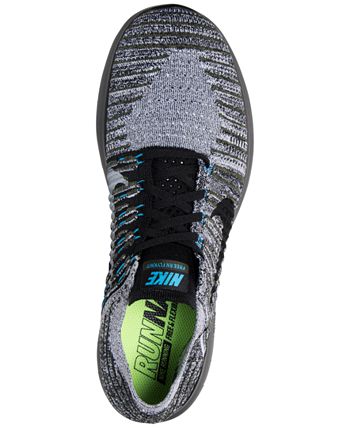 Nike Men's Free Run Flyknit Running Sneakers from Finish Line - Macy's