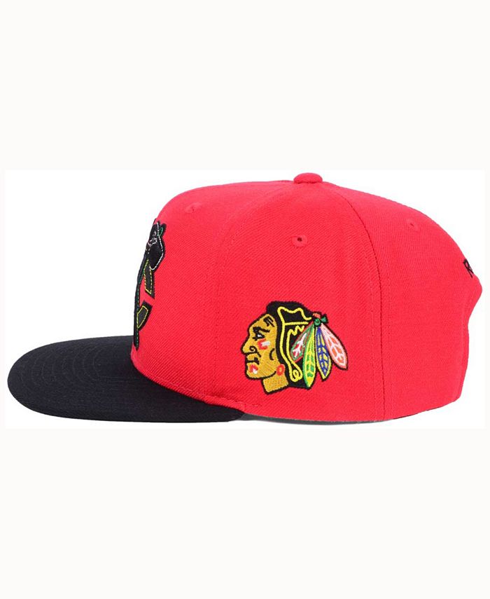 Reebok Chicago Blackhawks 3T Snapback Cap - Macy's