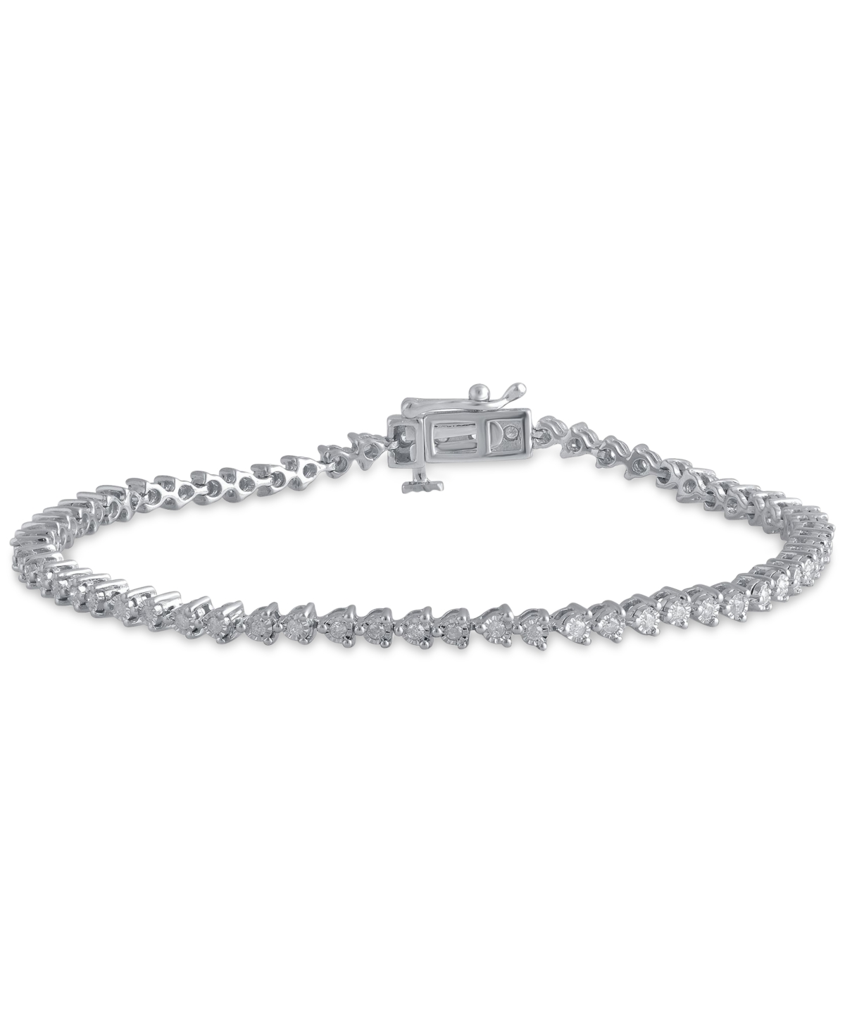Click here for Diamond Tennis Bracelet (1/2 ct. t.w.) in Sterling... prices
