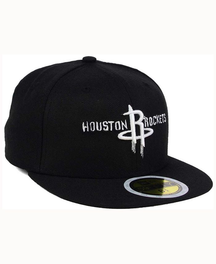 New Era Kids' Houston Rockets Black White 59FIFTY Cap - Macy's