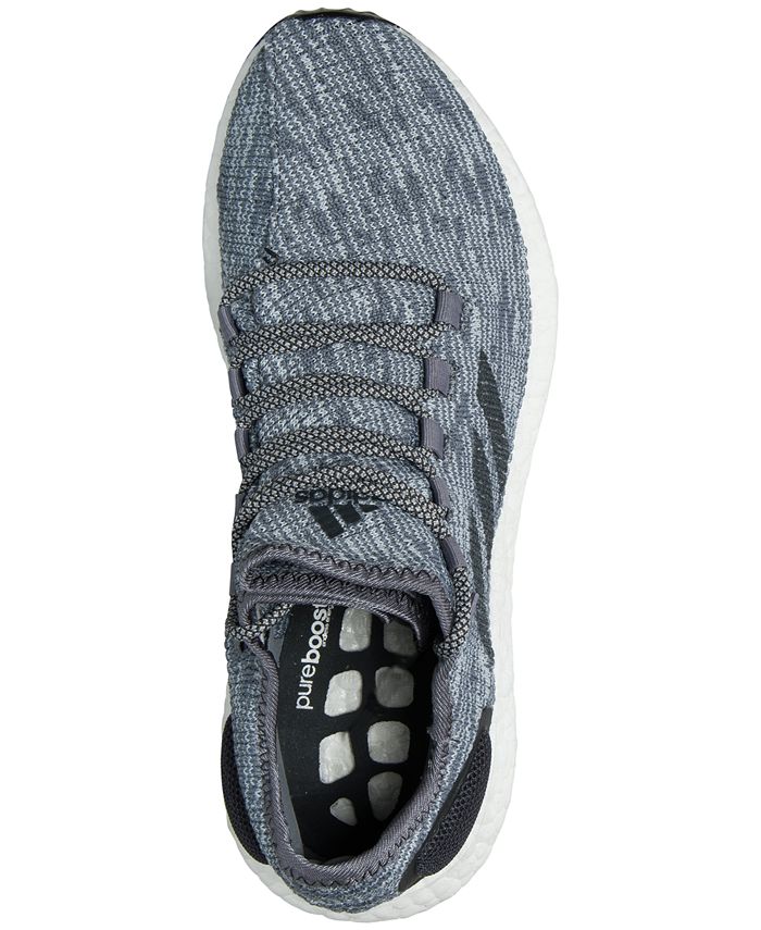 adidas Men's Pure Boost Running Sneakers from Finish Line - Macy's
