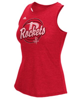 adidas Women's Houston Rockets Logo Ball Tank - Macy's