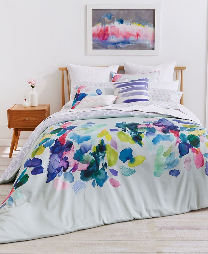 Bluebellgray Palette Mint Reversible King Comforter Set Macys