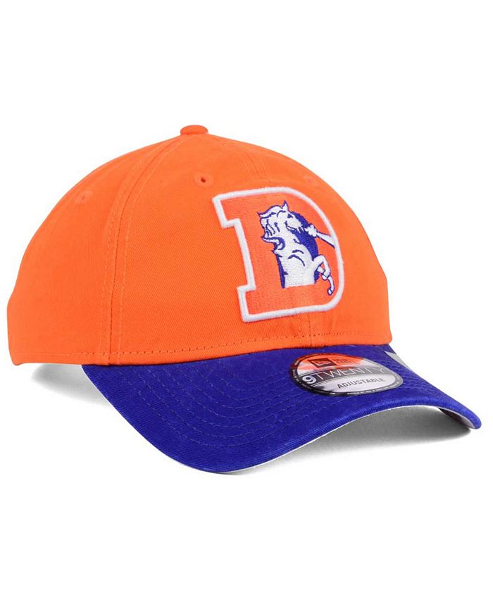 New Era Denver Broncos Relaxed 2Tone 9TWENTY Strapback Cap - Macy's