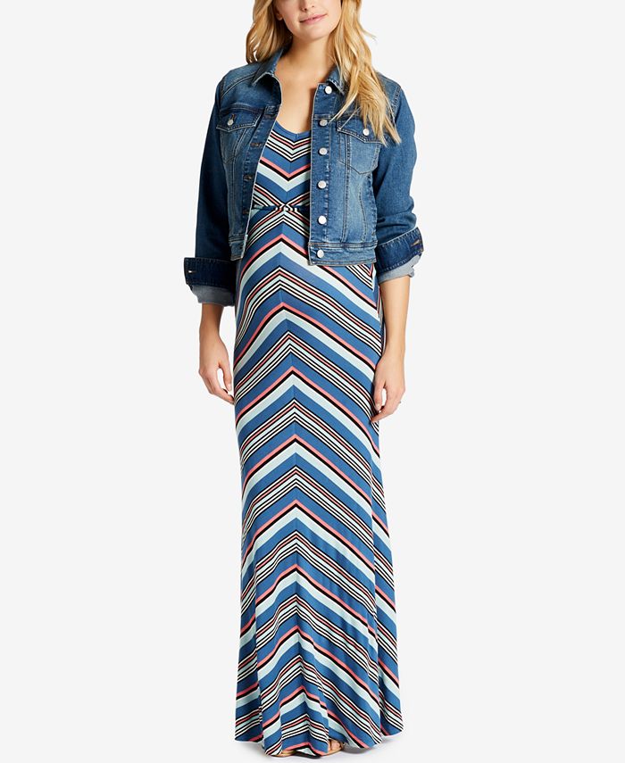 Jessica Simpson Motherhood Maternity Denim Jacket - Macy's