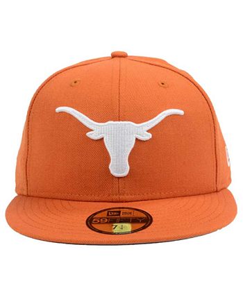 New Era Texas Longhorns Classic Wool Fitted 59FIFTY Cap - Macy's