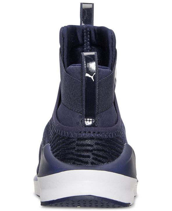 Puma Women's Fierce Strap Flocking Casual Sneakers from Finish Line ...
