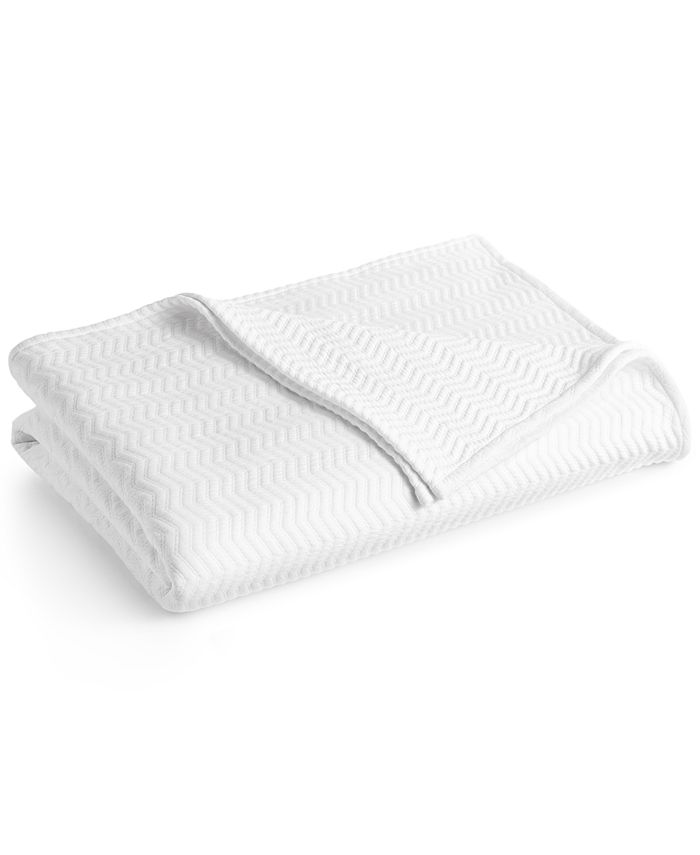 Lacoste Home CLOSEOUT! Cotton Chevron Quilted Full/Queen Coverlet - Macy's