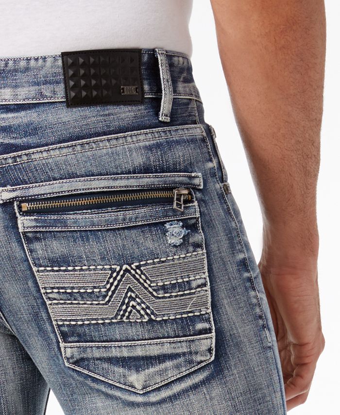INC International Concepts I.N.C. Slim Straight Jeans, Created for Macy ...