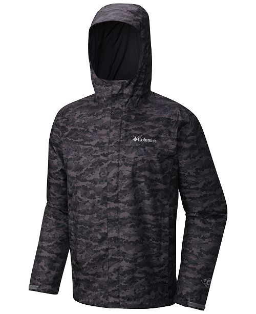 Columbia Men's Watertight Packable Camouflage Jacket - Coats & Jackets ...