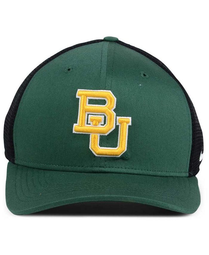 Nike Baylor Bears Aero Bill Mesh Swooshflex Cap - Macy's