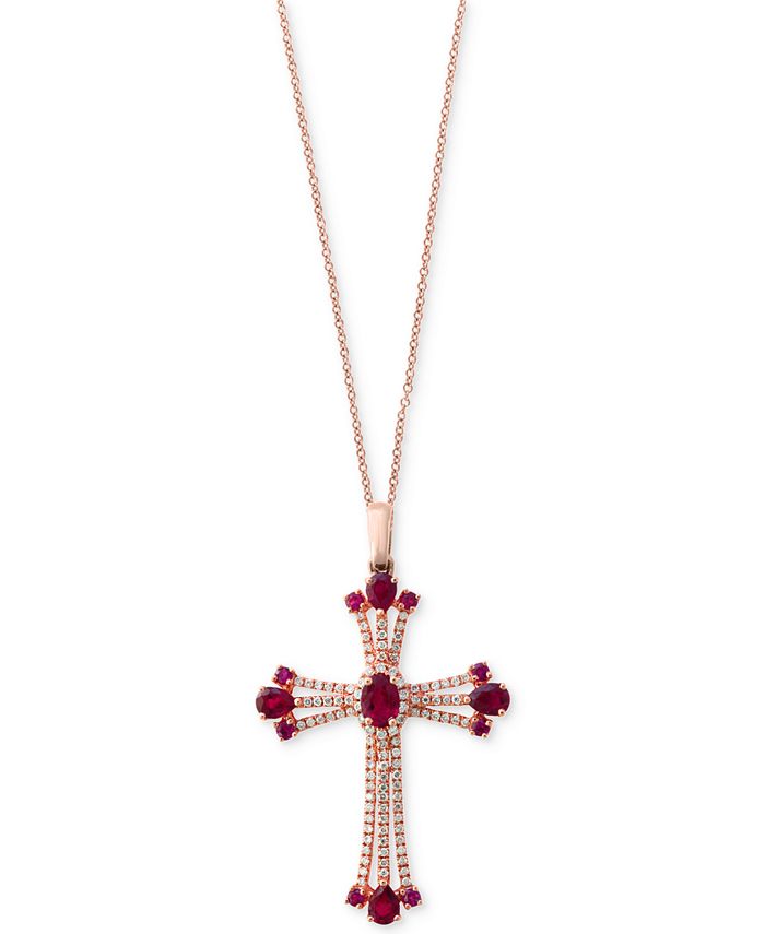 EFFY Collection Amoré by EFFY® Certified Ruby (1-3/4 ct. t.w.) and ...