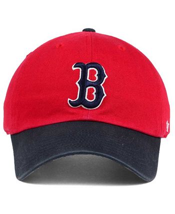 '47 Brand Boston Red Sox Cooperstown Clean Up Cap - Macy's