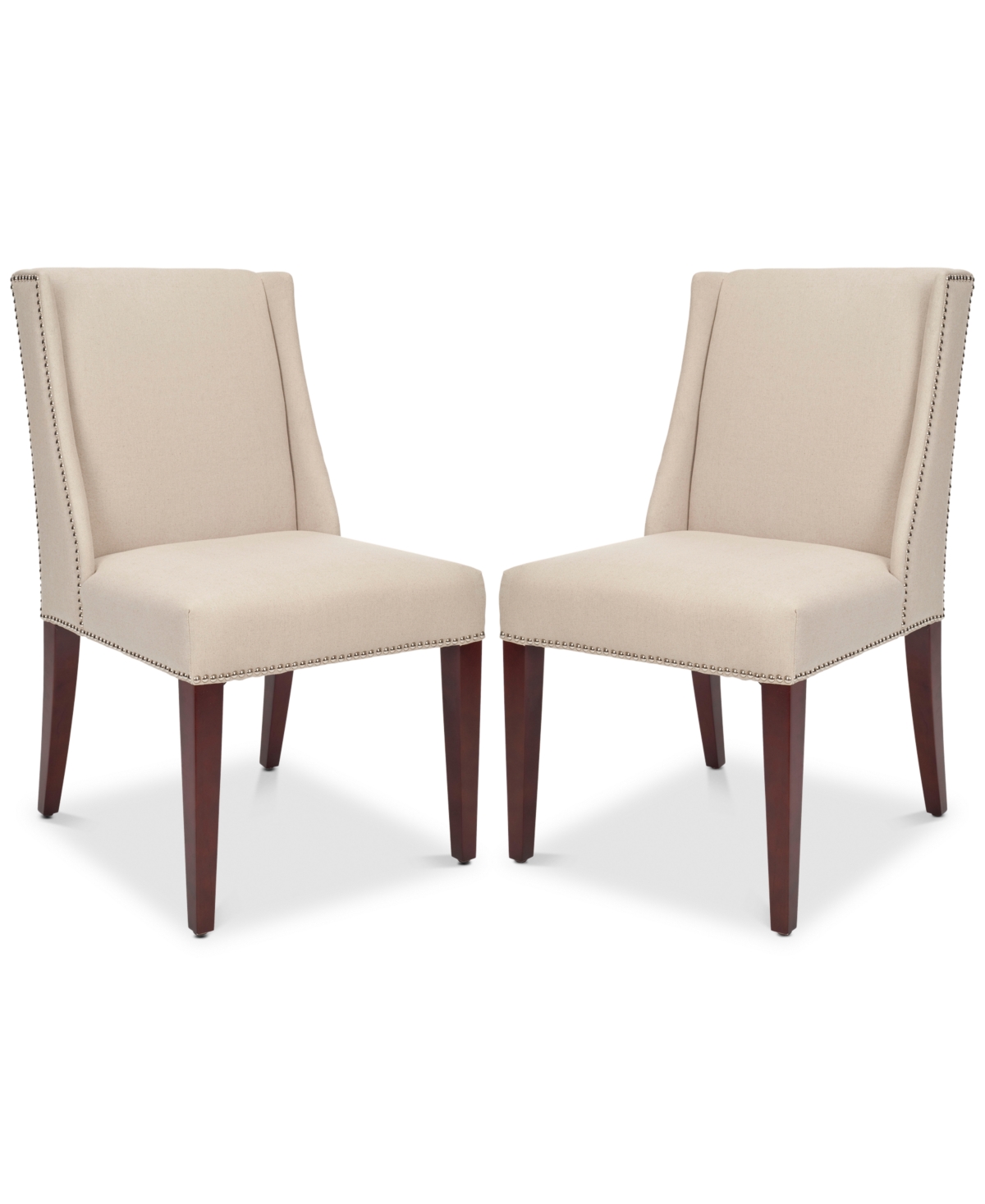 Danen Set of 2 Armchairs - Taupe