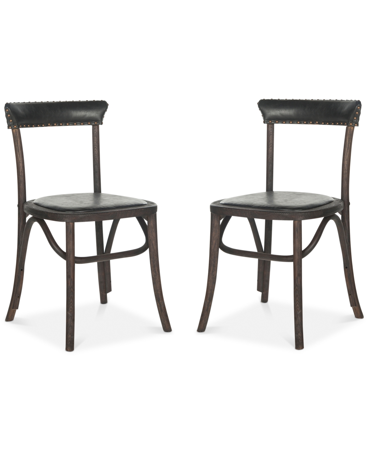 Click here for Leaton Set of 2 Dining Chairs - Antique Black prices