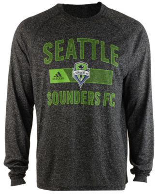 adidas Men's Seattle Sounders FC Forward Long Sleeve T-Shirt - Macy's