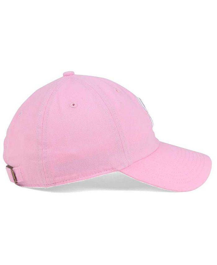 '47 Brand Women's Seattle Mariners Pink/White Clean Up Cap - Macy's
